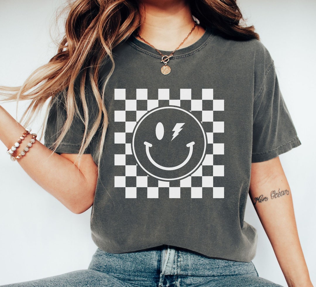 Cute Smile Shirt Smiley Face Shirt Happy Face Shirt Happy Face for Men ...