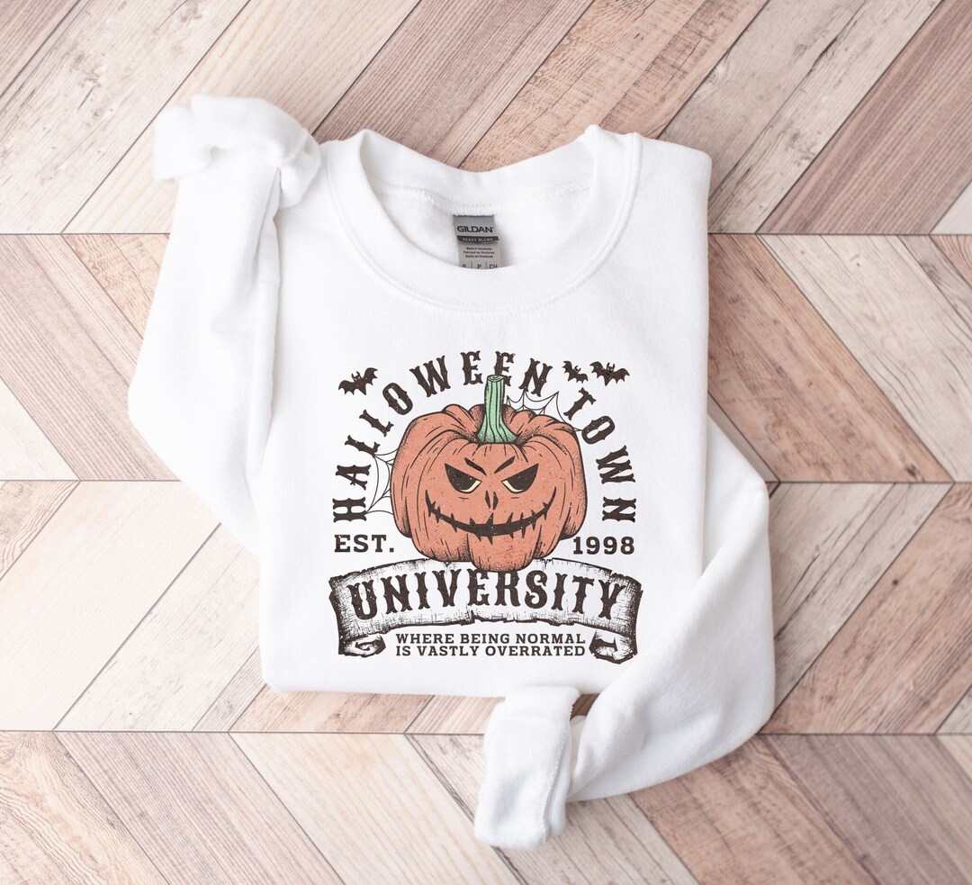 Halloweentown University Halloween Town Sweatshirt Funny Fall Shirt ...