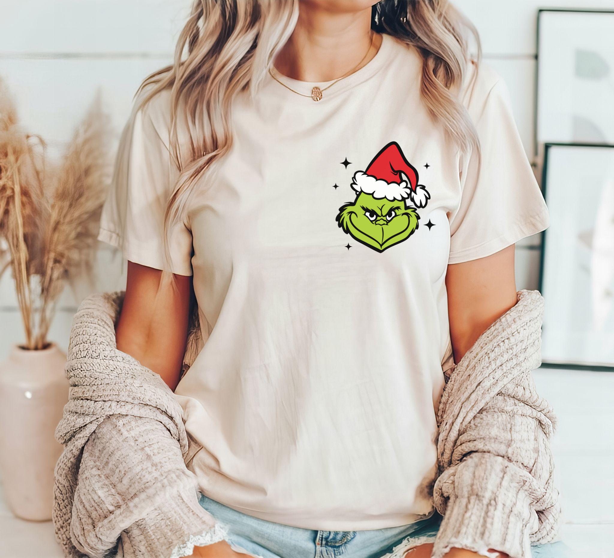 In My Grinch Era Two Sided Christmas Shirt, Retro Grinch Era Christmas ...