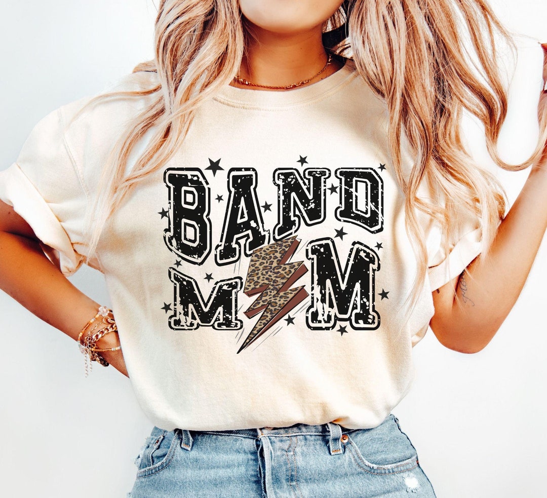 Band Mom Shirt, Marching Band Mom Shirt, Band Mom Tee, Game Day Tshirt ...
