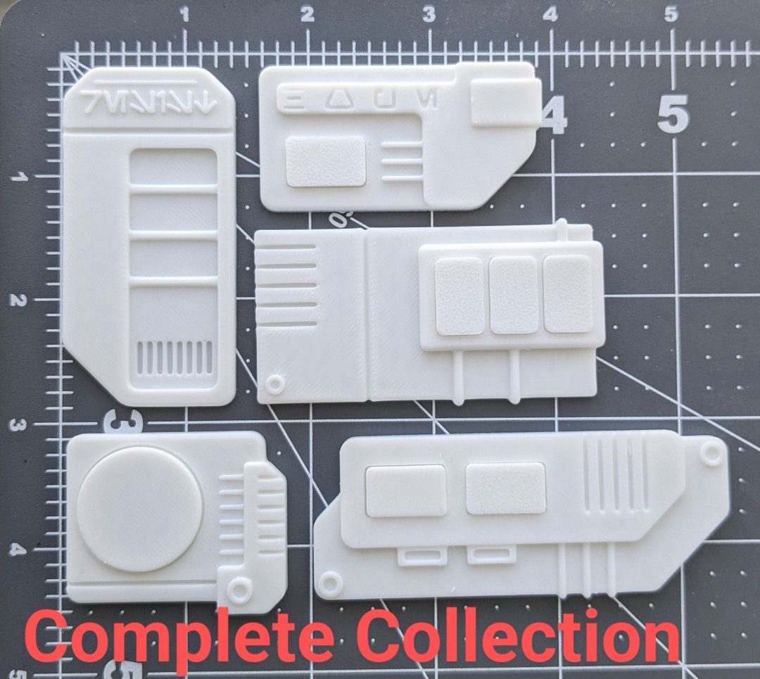 General Greebles Collection 1 (printed Parts Only) - Etsy