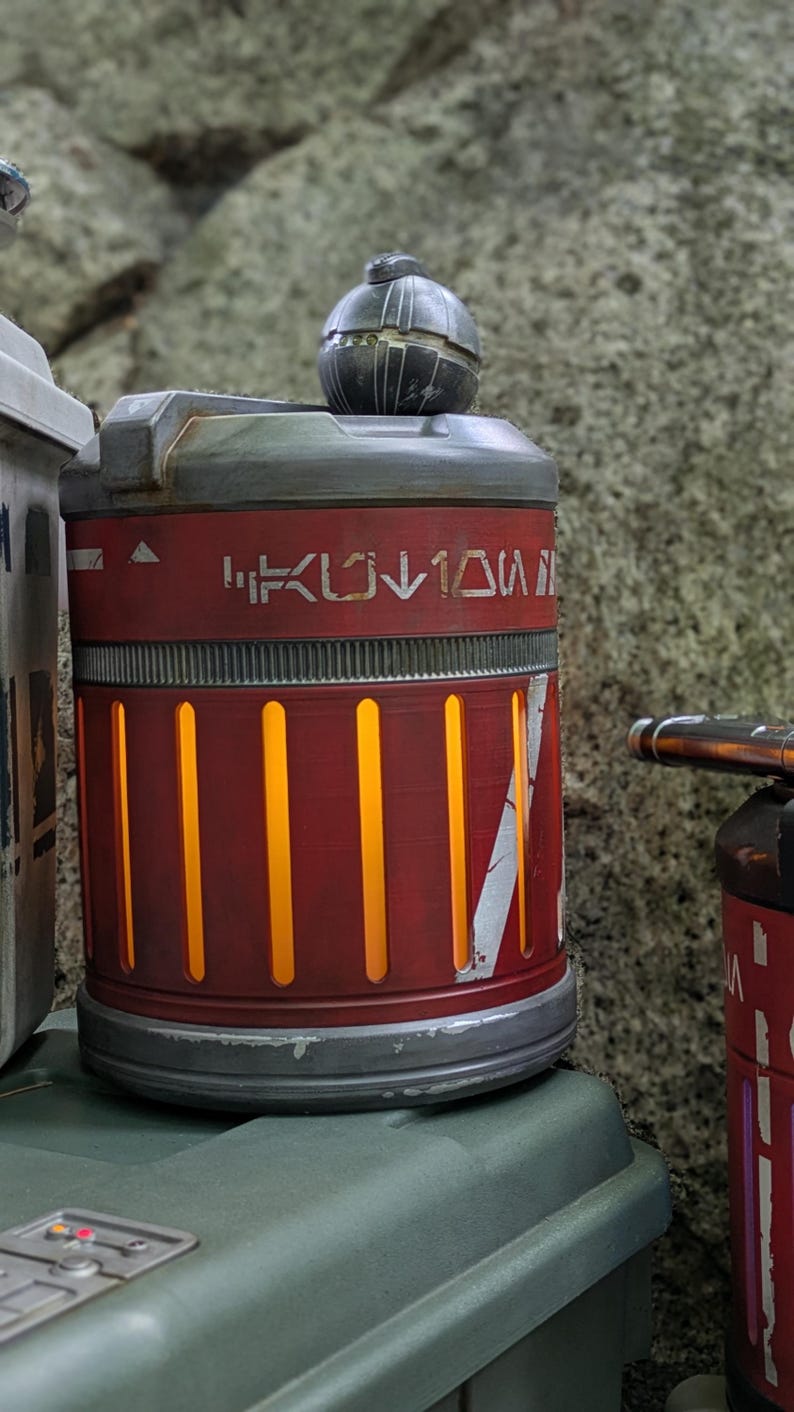 General Greebles Rhydonium Canister (STL) - Etsy