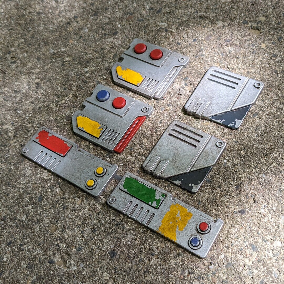 General Greebles Collection 3 painted and Weathered - Etsy