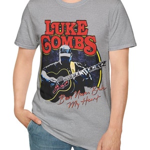 Luke Combs 2024 Tour Growing up and Getting Old Unisex T-shirt, Luke ...