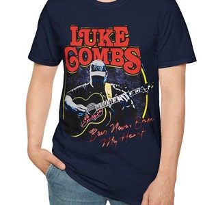 Luke Combs 2024 Tour Growing up and Getting Old Unisex T-shirt, Luke ...
