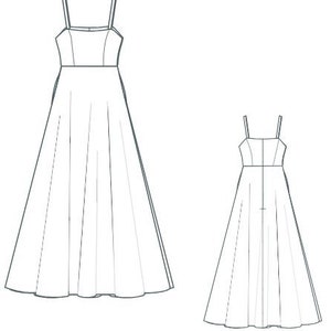 Prom Dress, Evening Gown Sewing Pattern, Cocktail Dress,anniversary ...