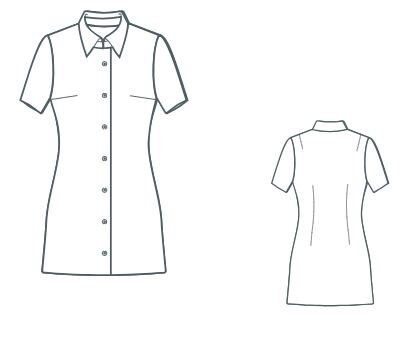 Linen Dress ,PDF Sewing Pattern, Instant Download, Digital Pdf, US ...