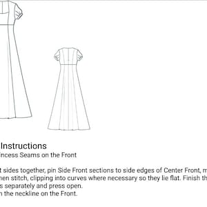 Bridgerton Gown Sewing Pattern, Bridgerton Dress, Renaissance Dress ...