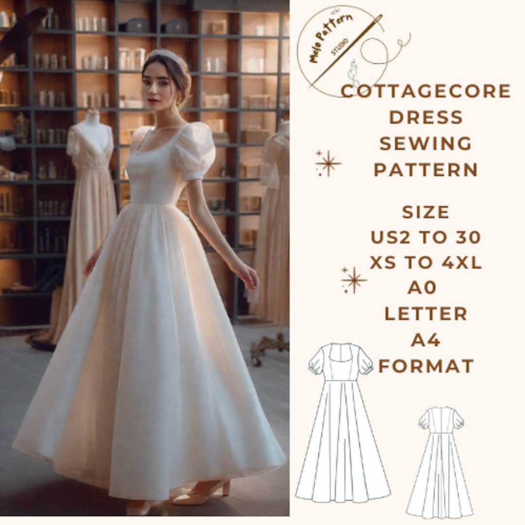 Bridgerton Gown Sewing Pattern, Bridgerton Dress, Renaissance Dress ...