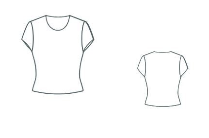 Crop Top Pattern, Crop Top Sewing Pattern, Women Crop Top Sewing ...