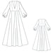 Evening Gown Sewing Pattern, Cocktail Dress,anniversary Dress, Ball ...