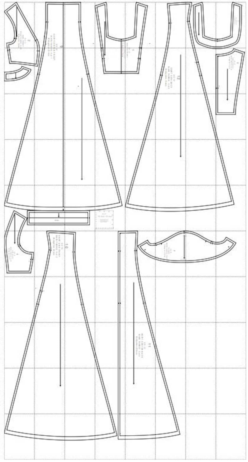 Bridgerton Gown Sewing Pattern, Bridgerton Dress, Renaissance Dress ...