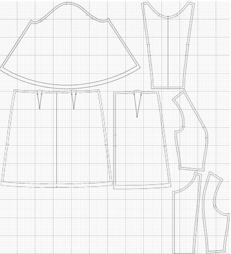 Linen Dress Pattern,linen Dress Sewing Pattern,range of Size Options ...