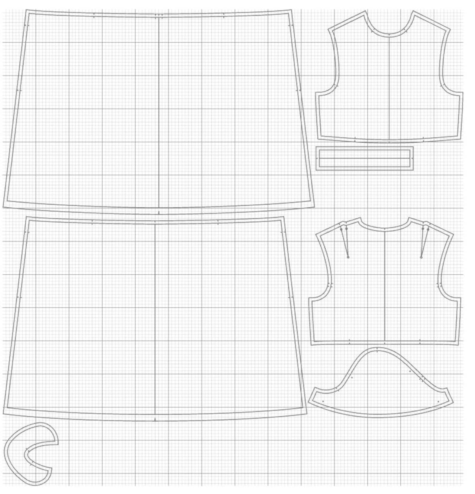 Kid's Peter Pan Neck Gathered Dress Pattern,summer Dress Sewing Pattern ...
