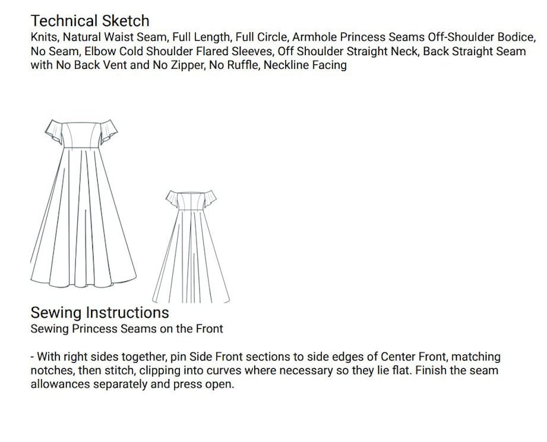 Bridal Dress Pattern,ballgown Dress Sewing Pattern,range of Size Options US 2 to 30 and XS to ...