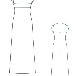 Bridgerton Gown Sewing Pattern, Bridgerton Dress, Renaissance Dress ...