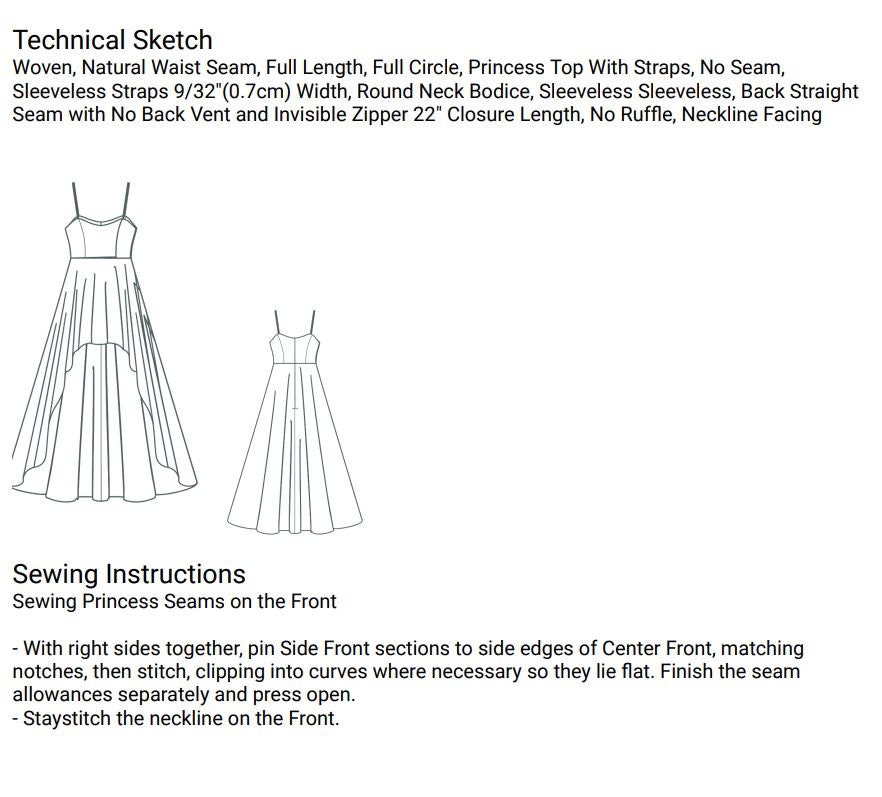 Prom Dress, Evening Gown Sewing Pattern, Cocktail Dress,graduation ...