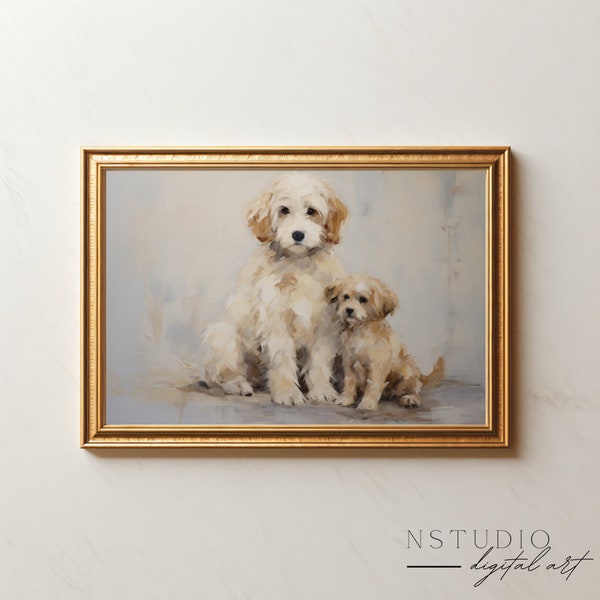 Labradoodle Art - Etsy