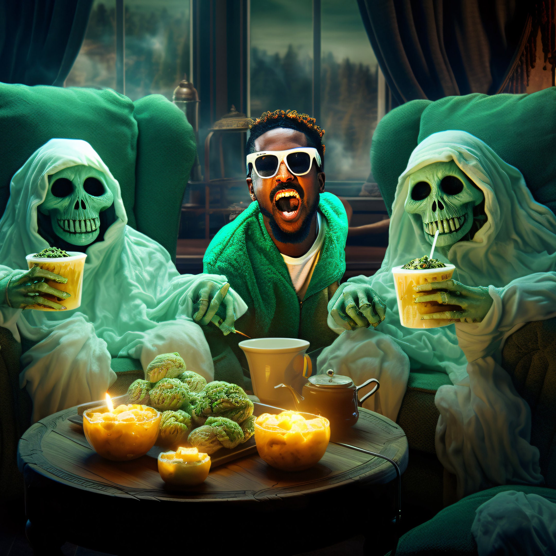 5 Halloween Photography Backdrops and 1 Free Scary Party Photoshoot ...