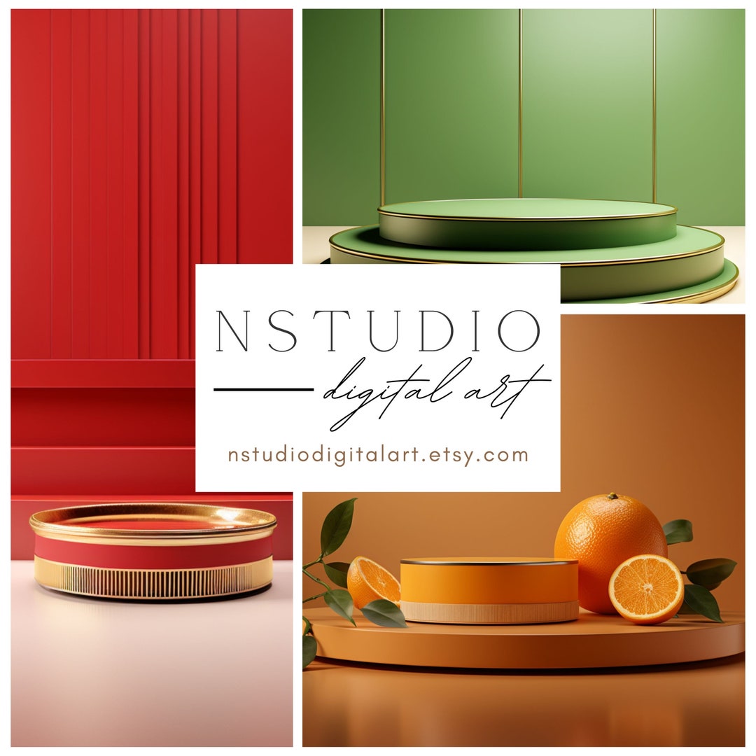 10 Product Presentation Photography Backdrops, Stylish Design Podium ...