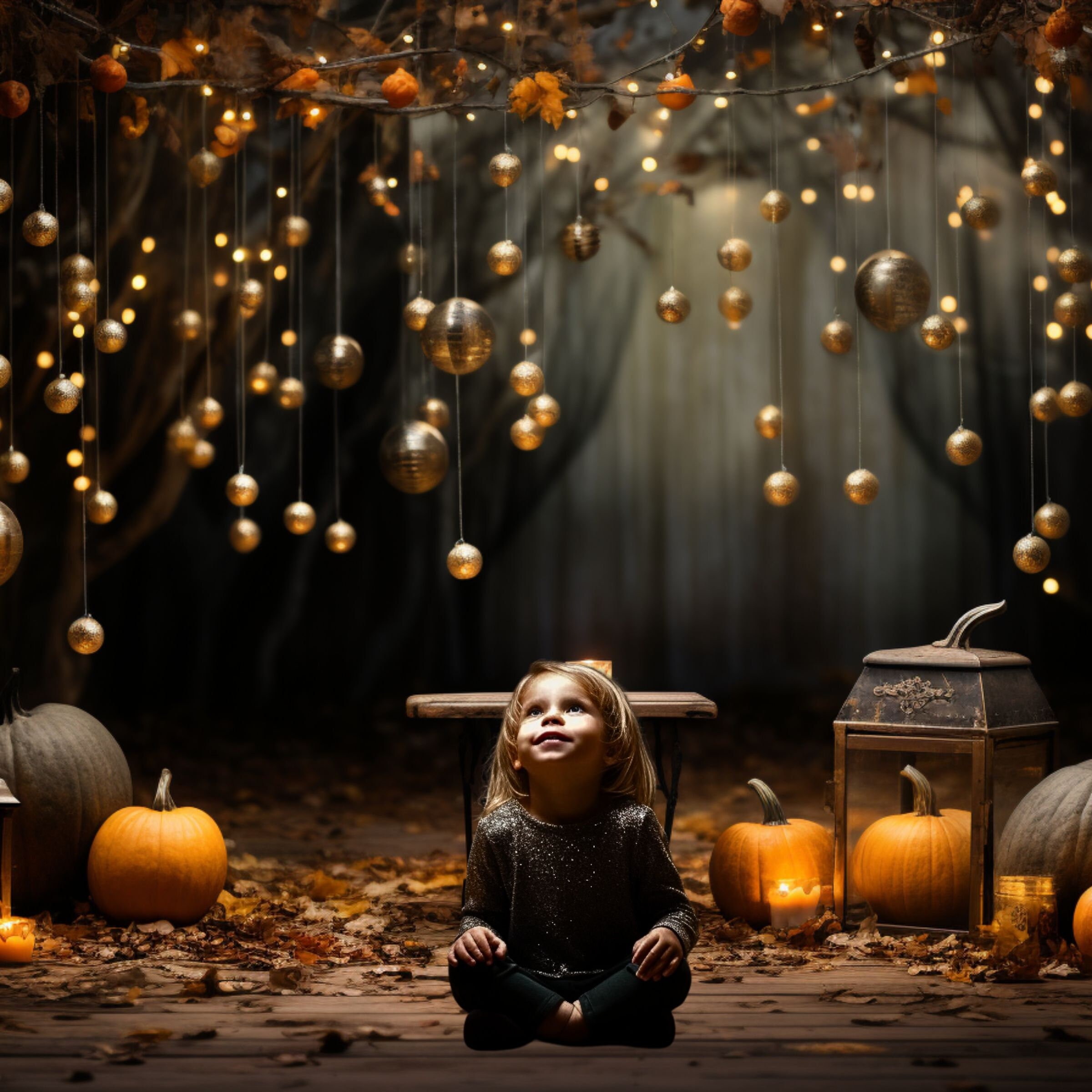 5 Kids Halloween Photography Backdrops and 1 Free | Kids Party ...