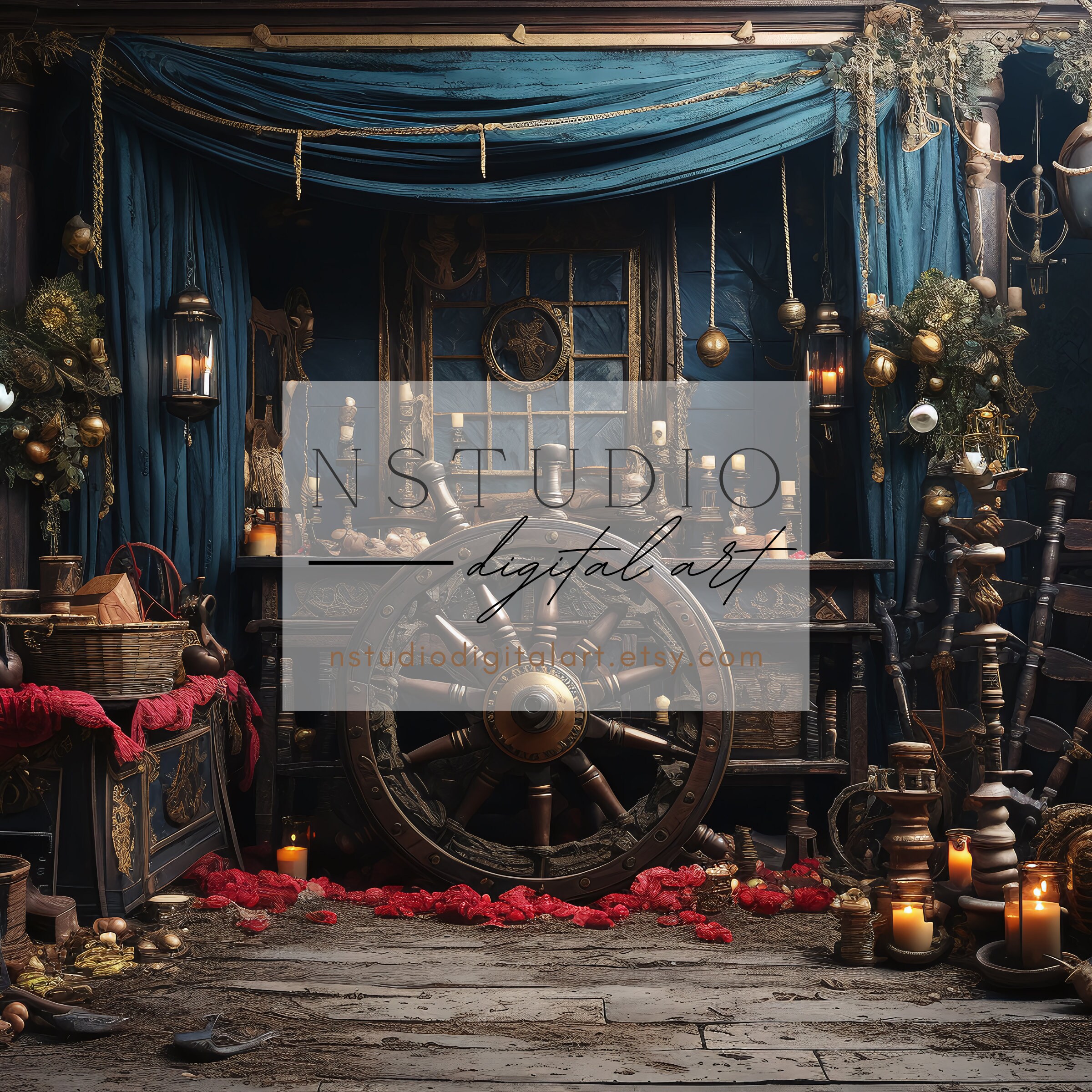 15 Pirate Party Birthday Photography Backdrops | Birthday Photoshoot ...