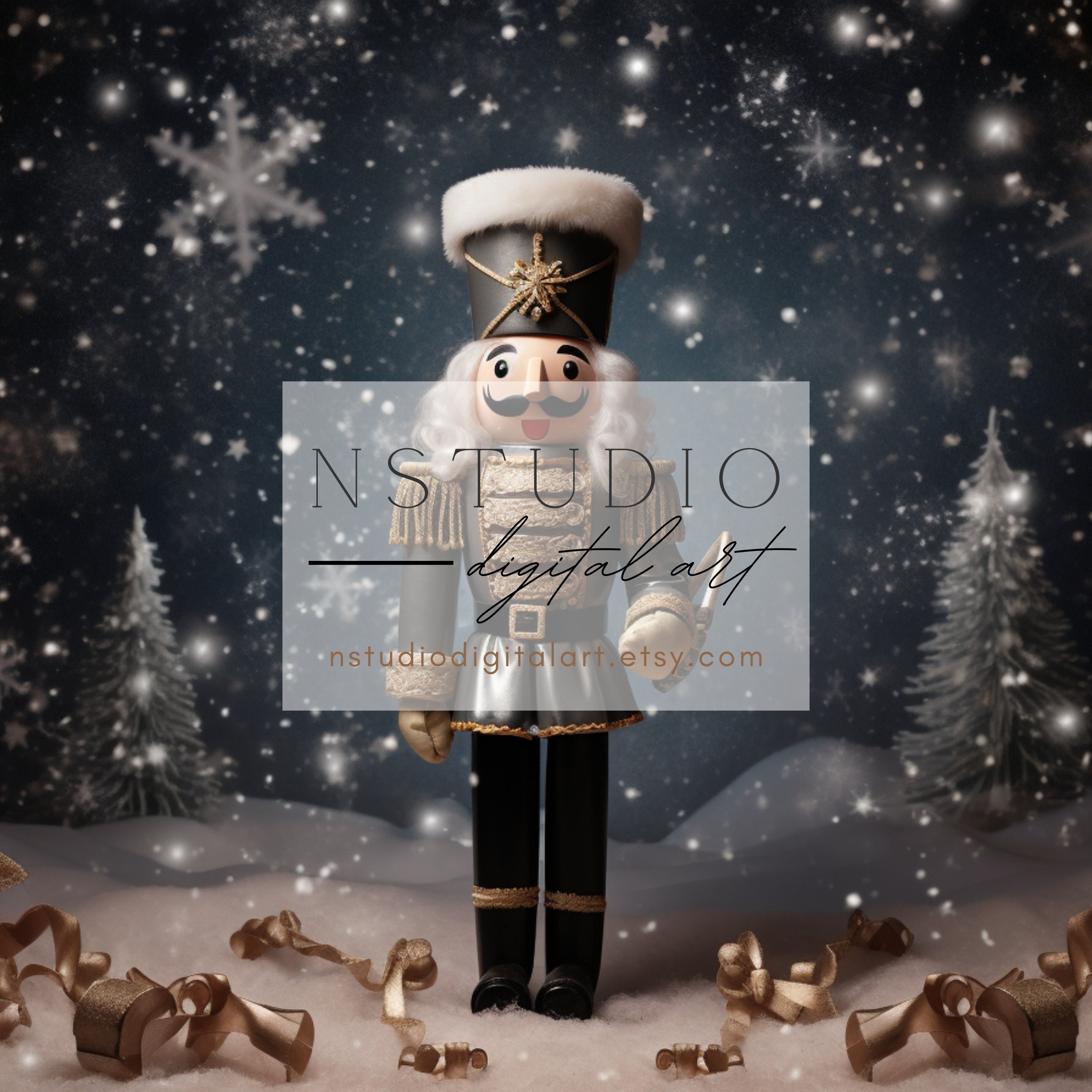 12 Kids Christmas Nutcracker Backdrops | Children Fantasy Xmas ...