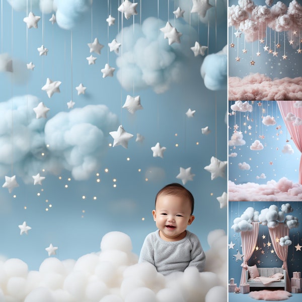 10 Superhero Backdrops for Kids and 1 Gift Boys Birthday Party ...