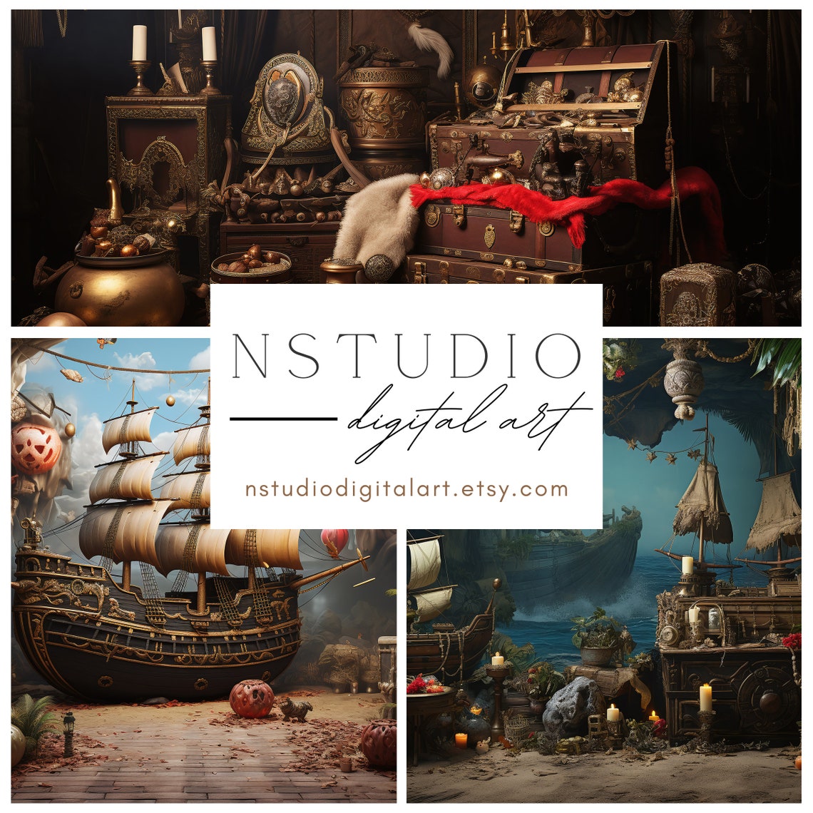 15 Pirate Party Birthday Photography Backdrops Birthday Photoshoot ...