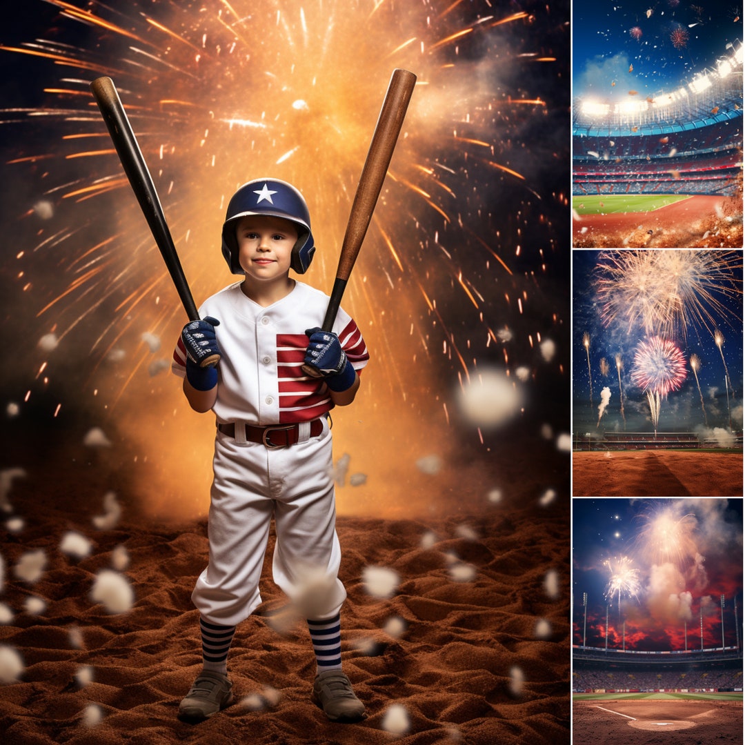 9 Kids Baseball Victory Backdrops | Sports Photography Idea | Action ...
