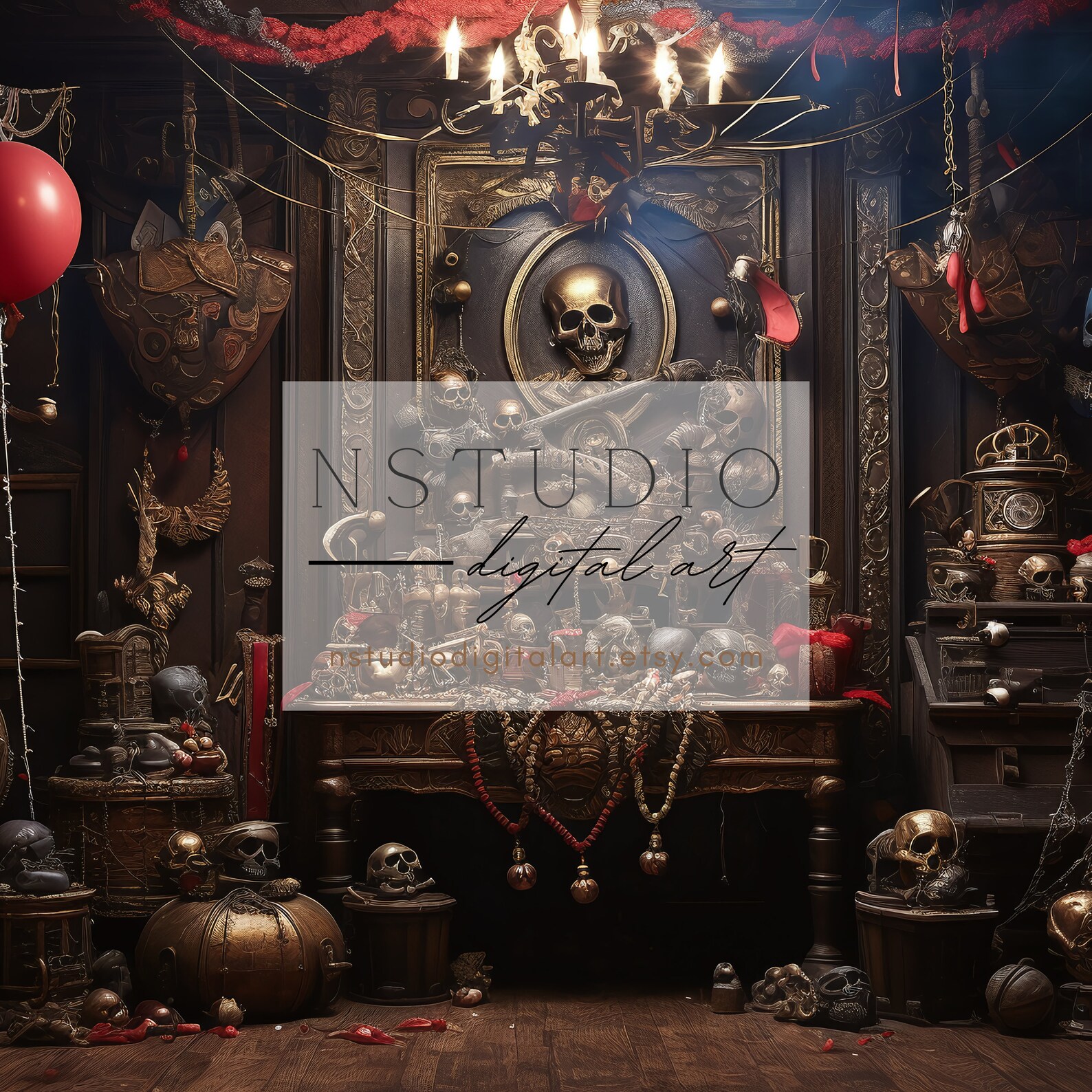 15 Pirate Party Birthday Photography Backdrops | Birthday Photoshoot ...