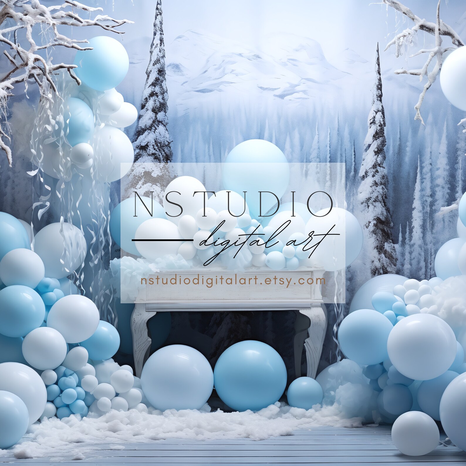 10 Frozen Kingdom Birthday Photography Backdrops | Beautiful Props ...