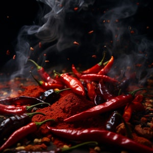 10 Spicy Food Photography Backdrops: Chili & Fire Themes (digital ...