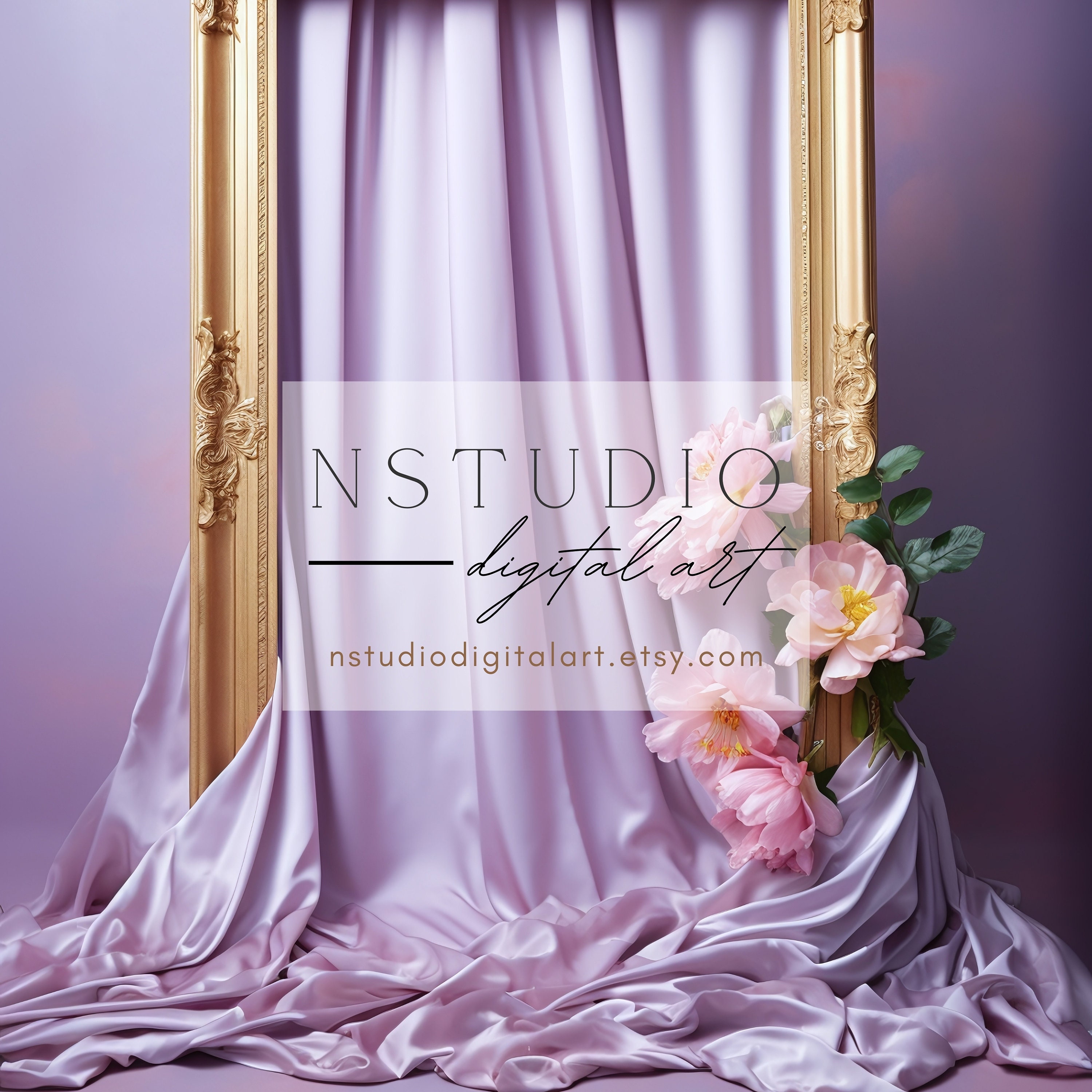 11 Maternity and Wedding Gold Frame Backdrops Instagram Photoshoot ...