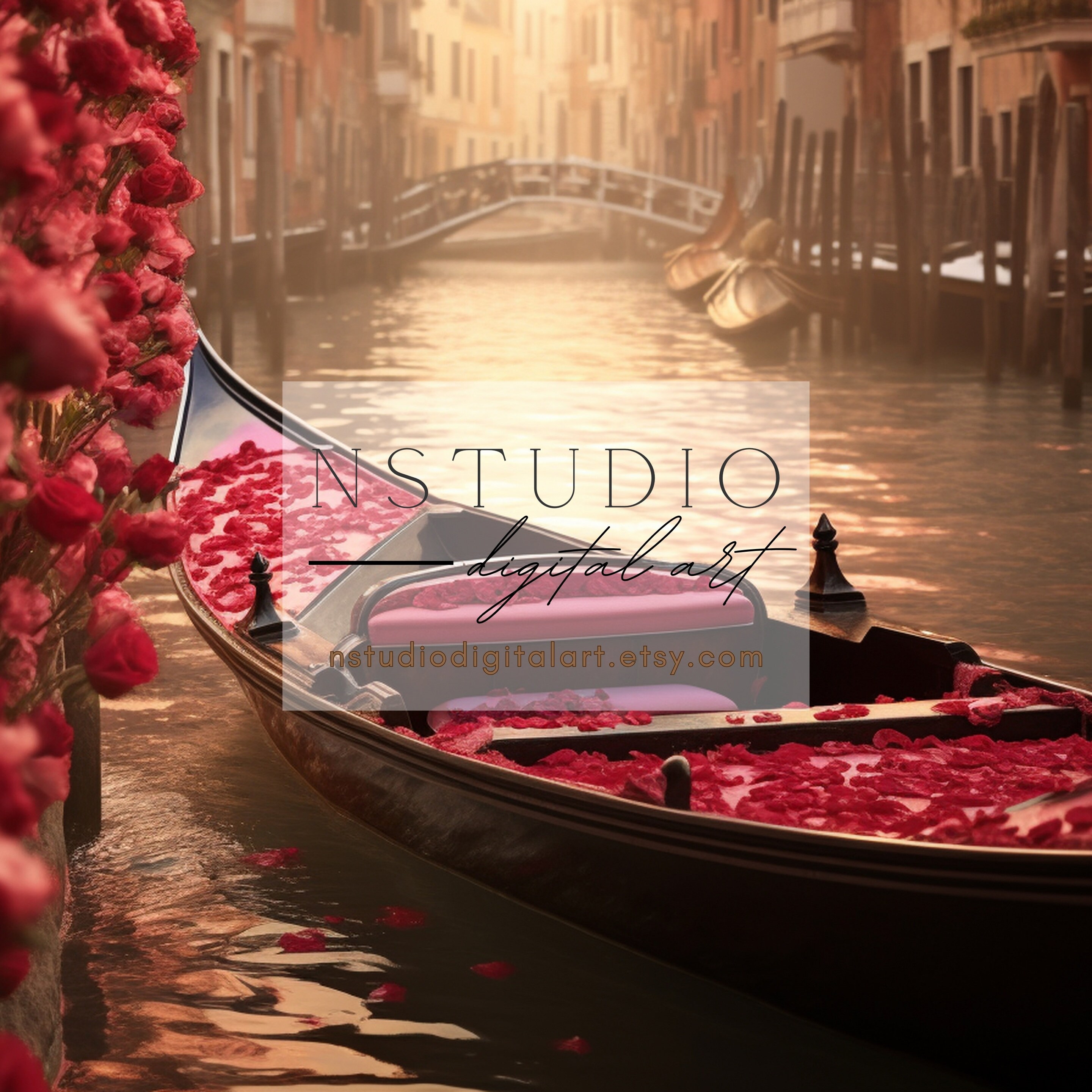 14 Saint Valentine Romantic Backdrops in Venice in Love Couple ...