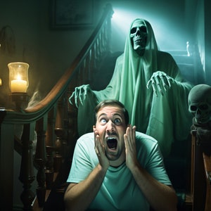 5 Halloween Photography Backdrops and 1 Free | Scary Party Photoshoot ...