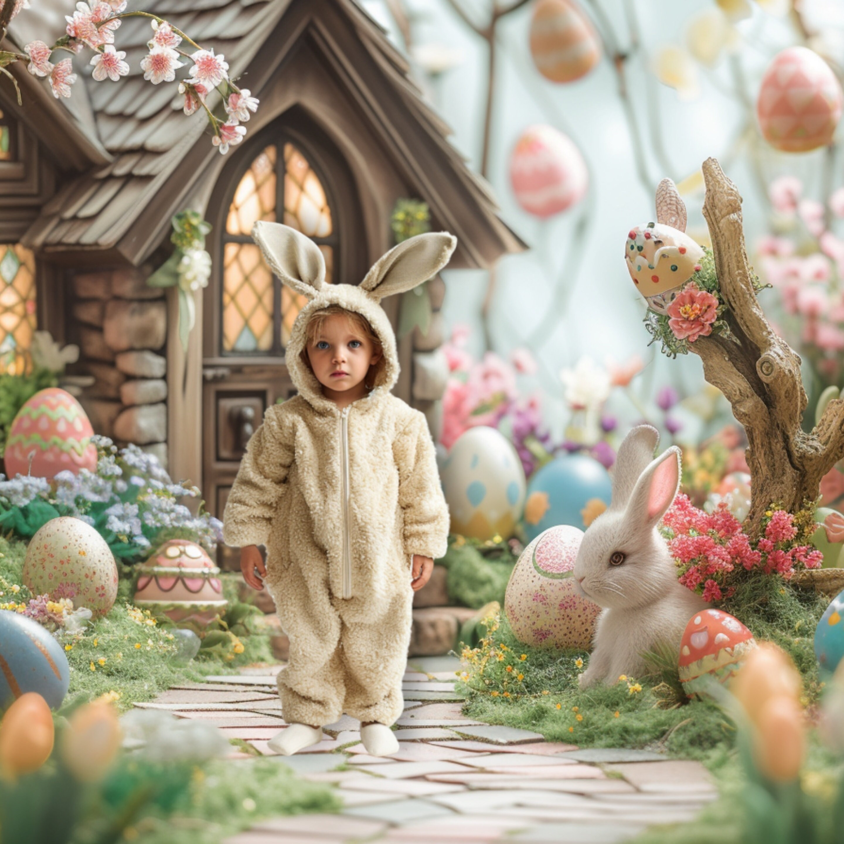 11 Easter Backdrops Bundle With Rustic Rabbit Farmhouse Kids Easter ...