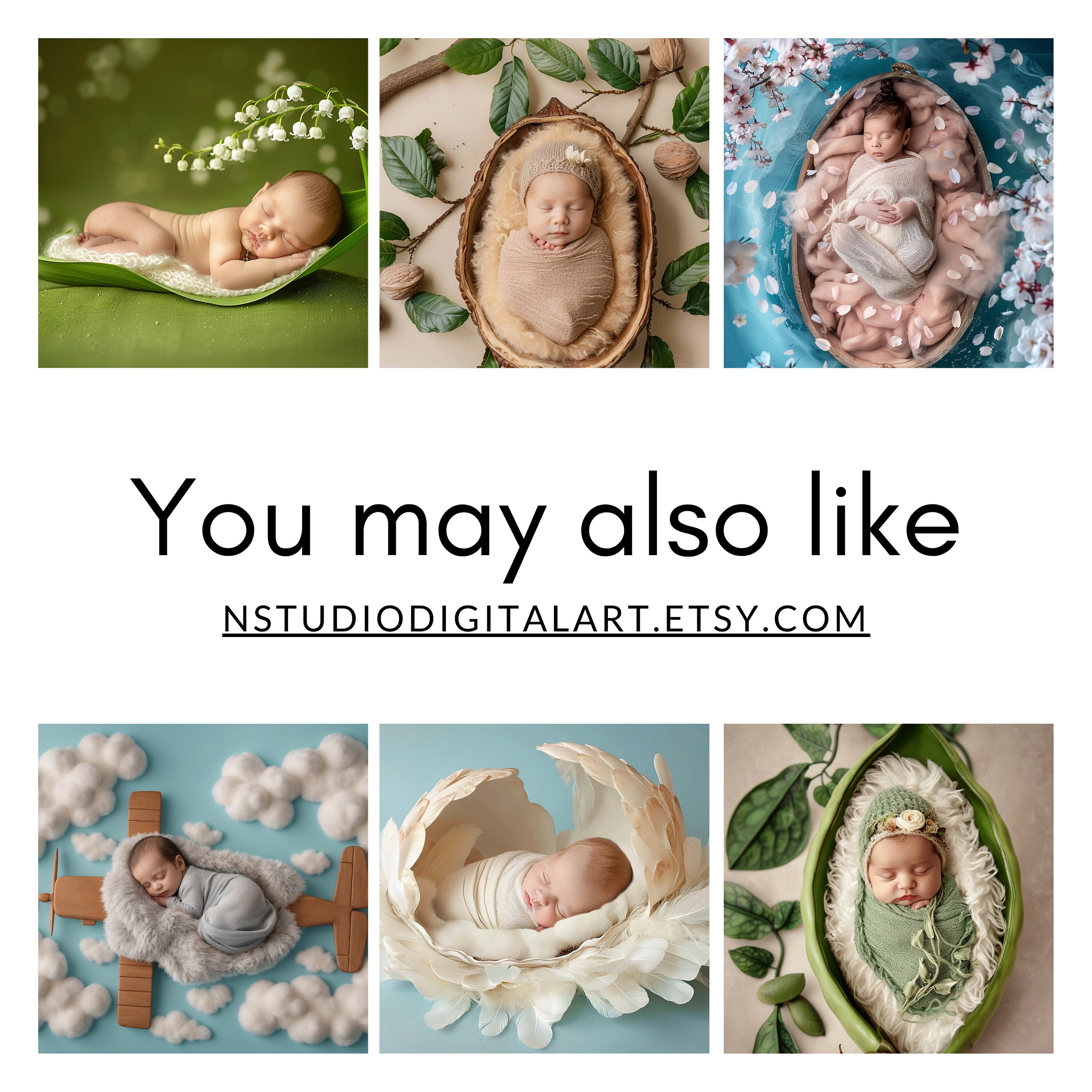 Newborn Baby Digital Photography Backdrop Vintage Baby Room, Toddlers ...