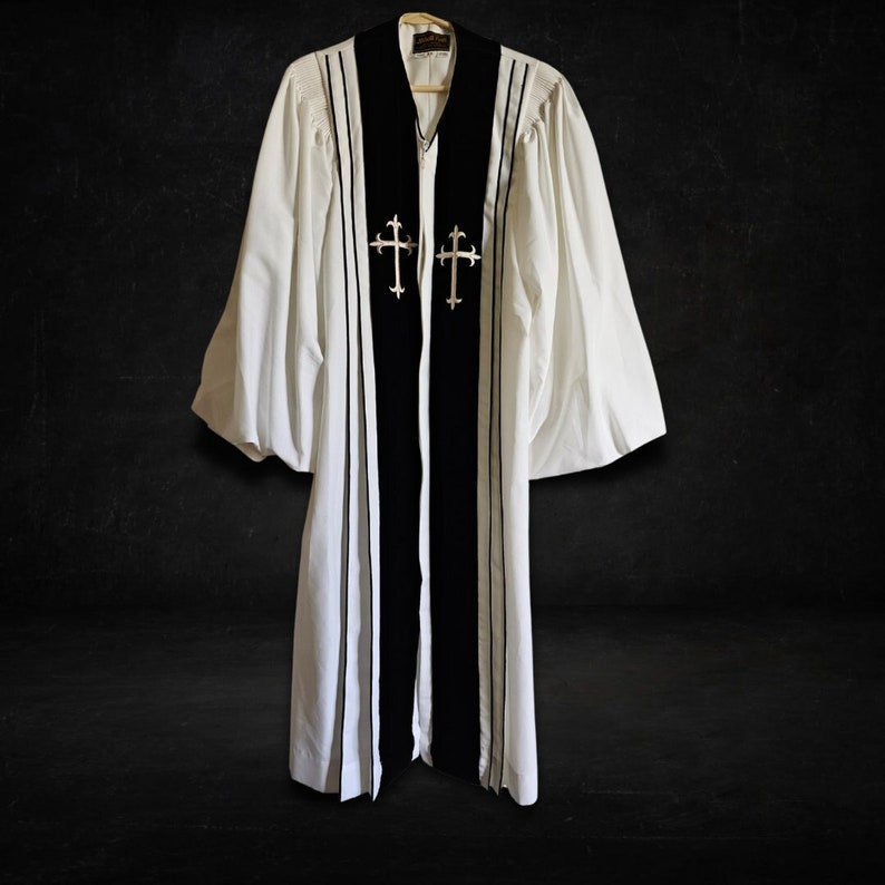 Vintage Pulpit Robe, Murphy Robe, Church Robe Church Halloween Costume ...
