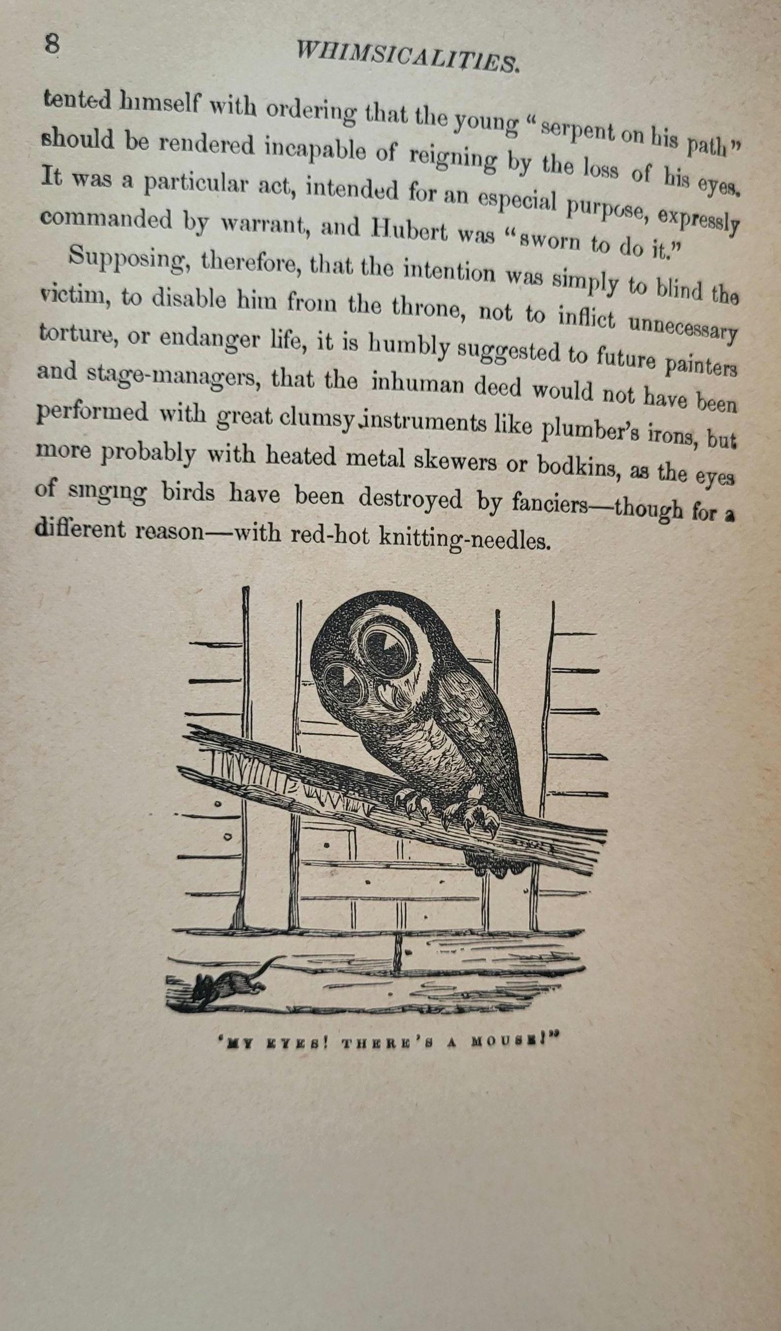 1800s Old Book, Vintage Literature, Victorian Era Poetry, Whims and ...