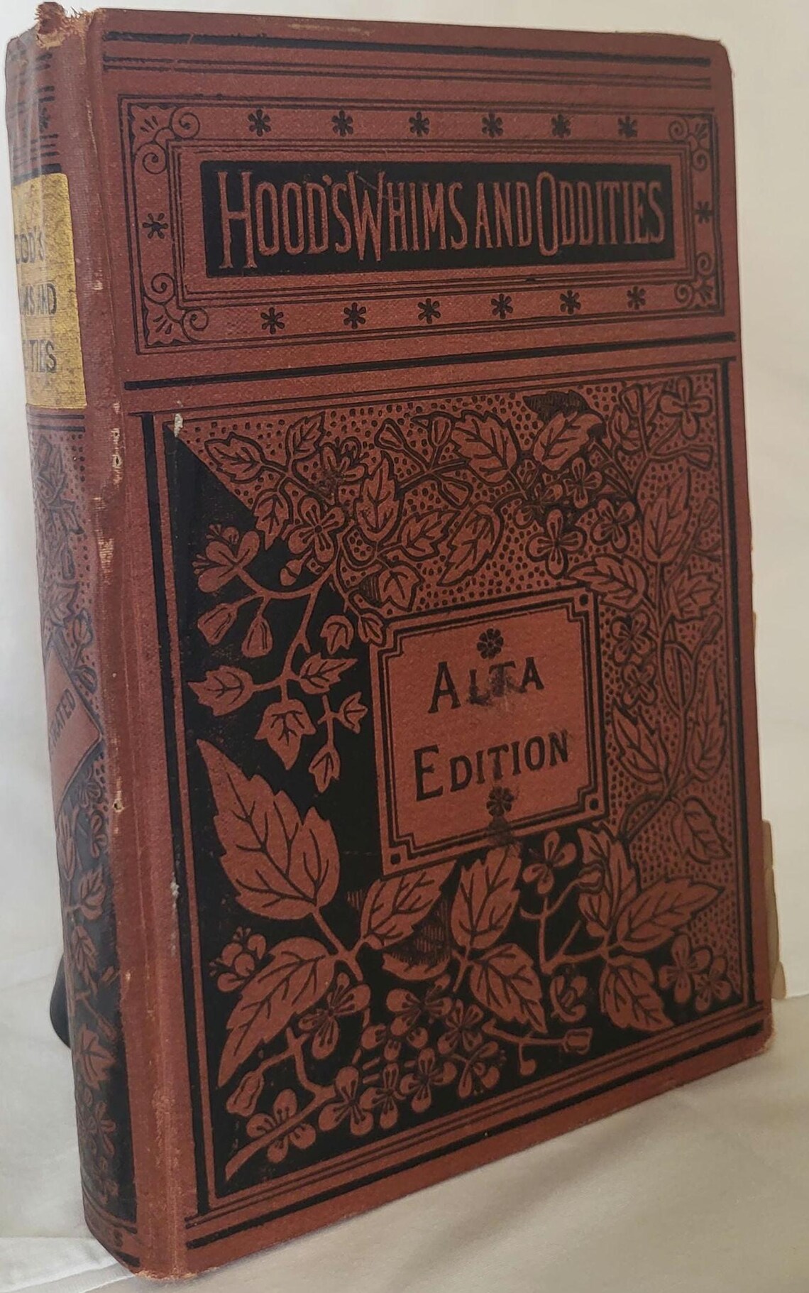 1800s Old Book, Vintage Literature, Victorian Era Poetry, Whims and ...