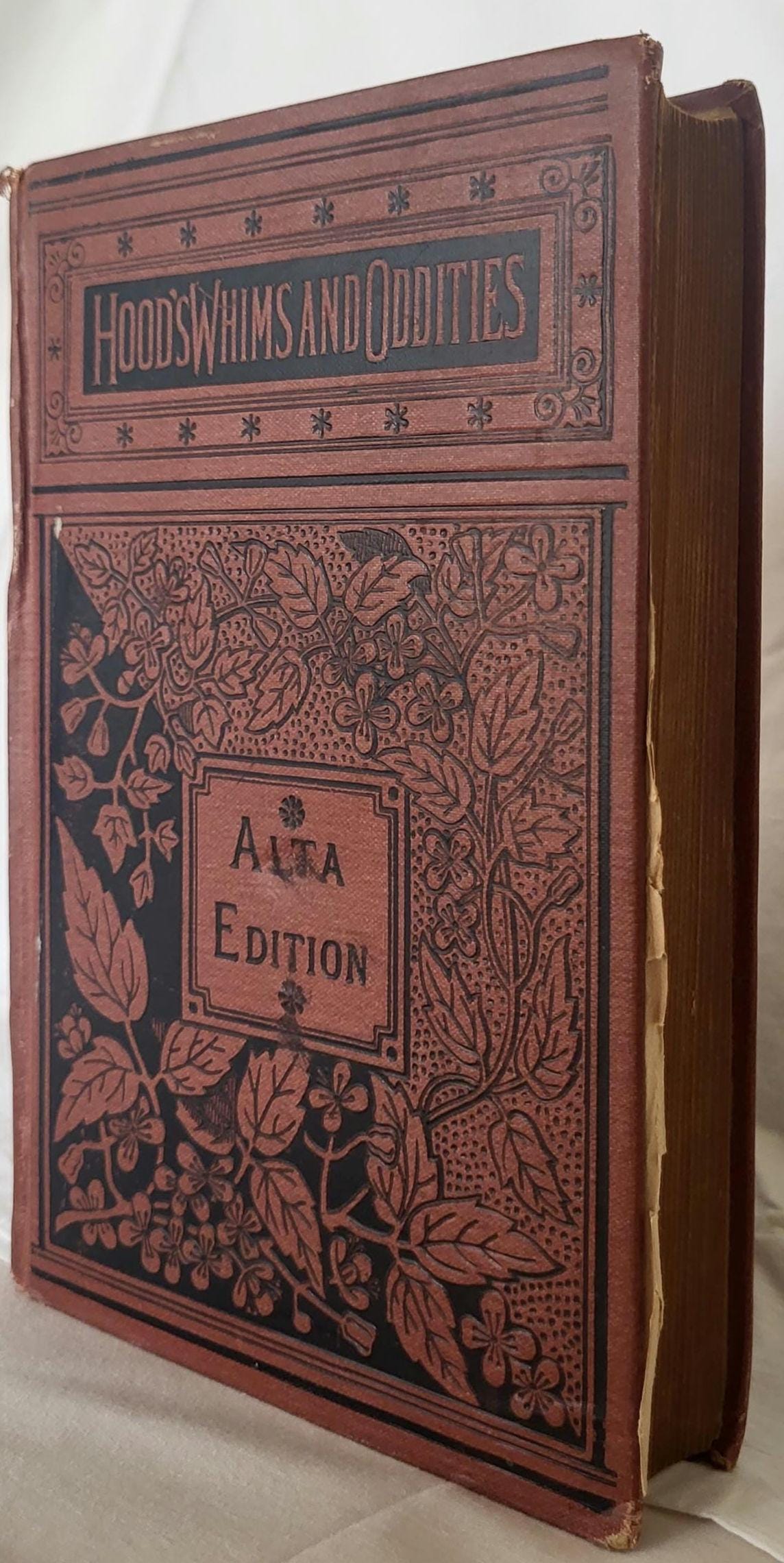 1800s Old Book, Vintage Literature, Victorian Era Poetry, Whims and ...