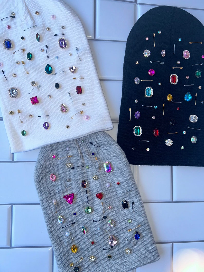 Gem & Junk Beanie Hat - Etsy