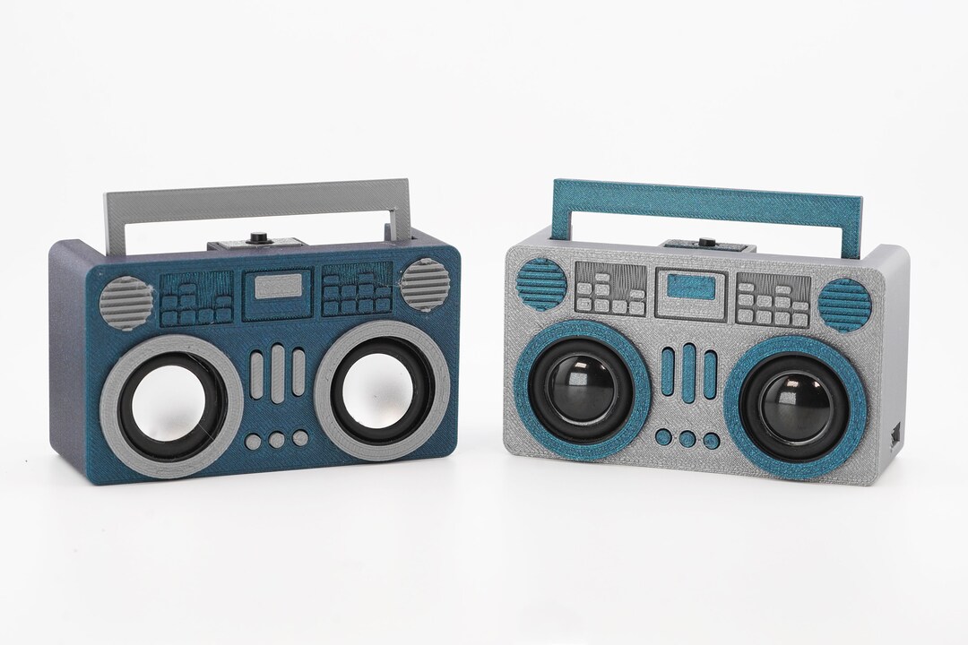 Mini Boombox Bluetooth Desk Speaker - Etsy