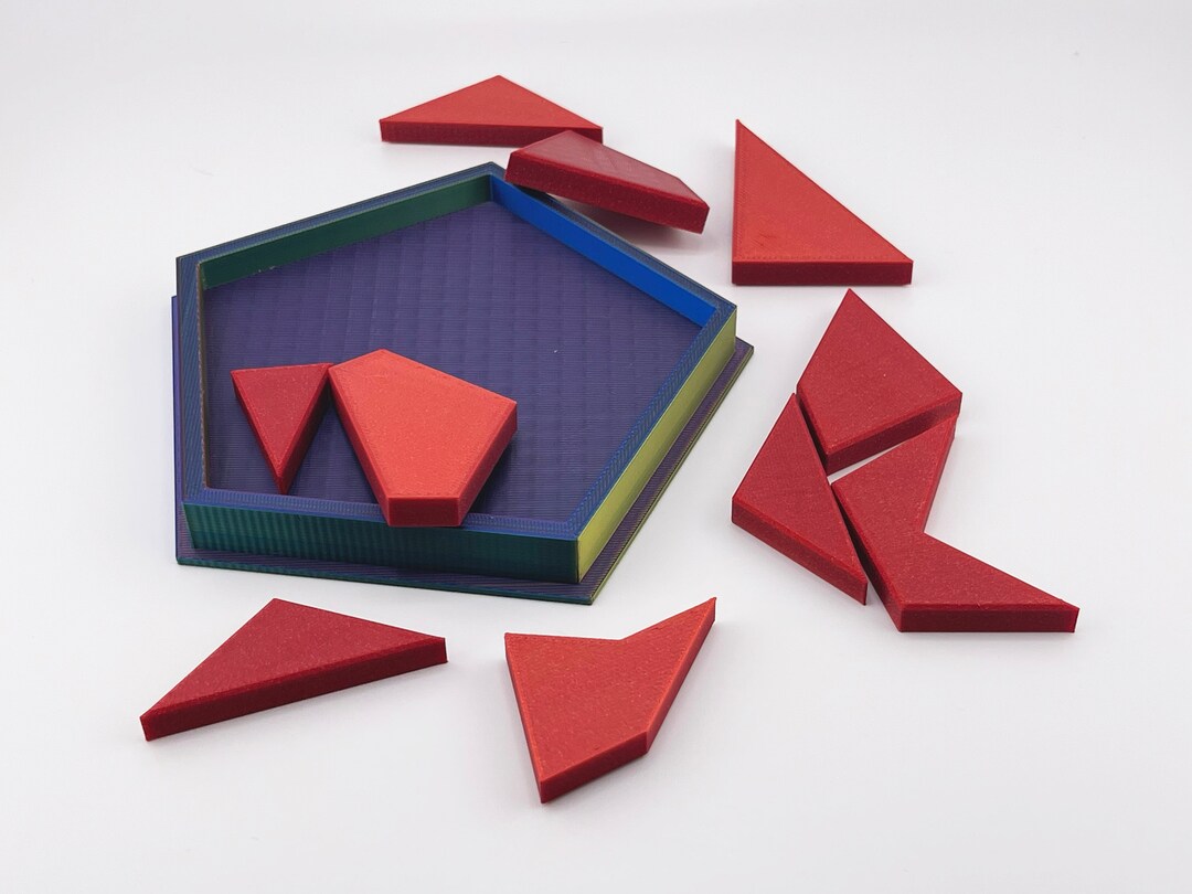 3D Printed Impossible Puzzle - 10 Pieces - Etsy