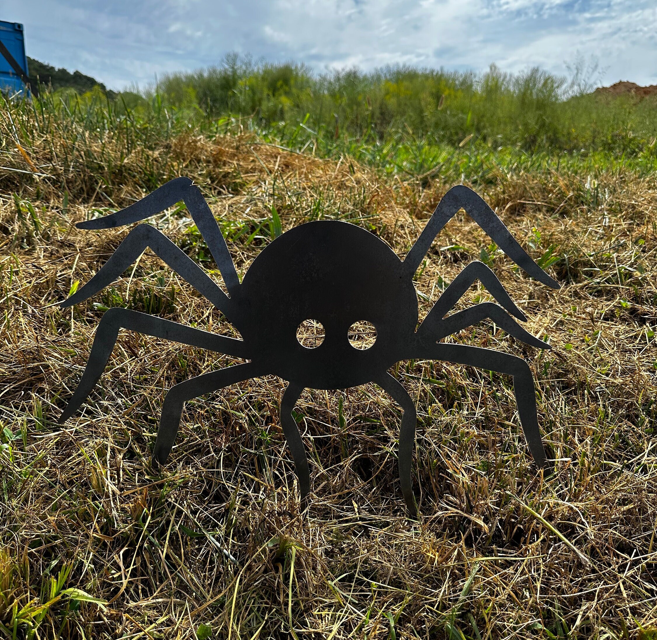 Metal Spider Yard Sign Design #1 | Halloween Metal Sign | Halloween ...