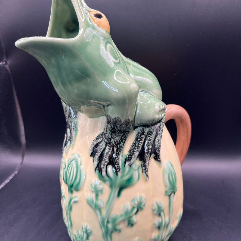Frog Pitcher - Etsy