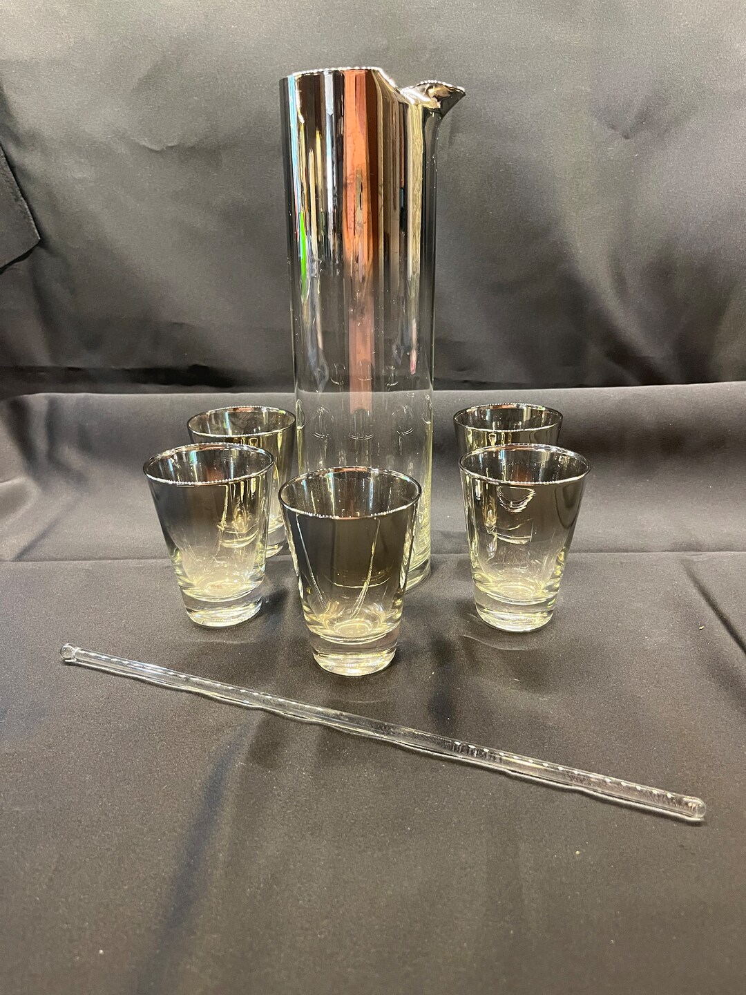 Queens Lusterware Cocktail Set - Etsy