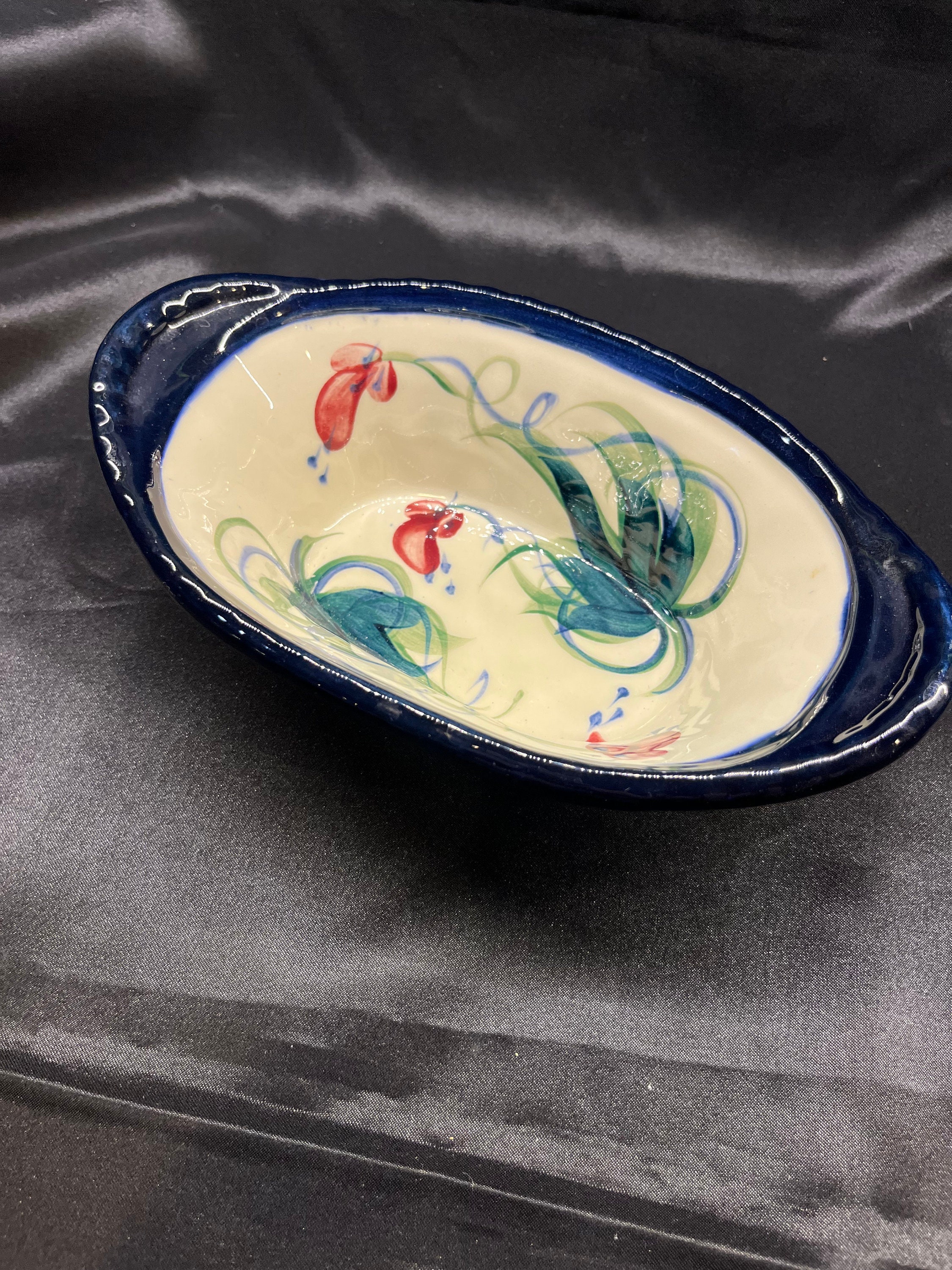 Gail Pittman Dish Hand Painted - Etsy