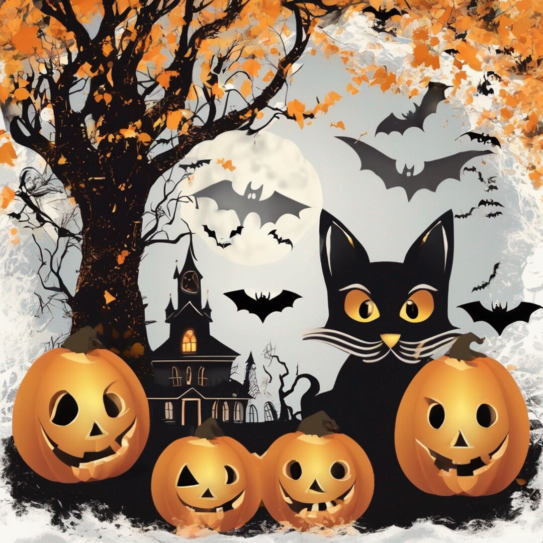 Enchanted Halloween Images for Your Creative Delights, Printable Wall ...